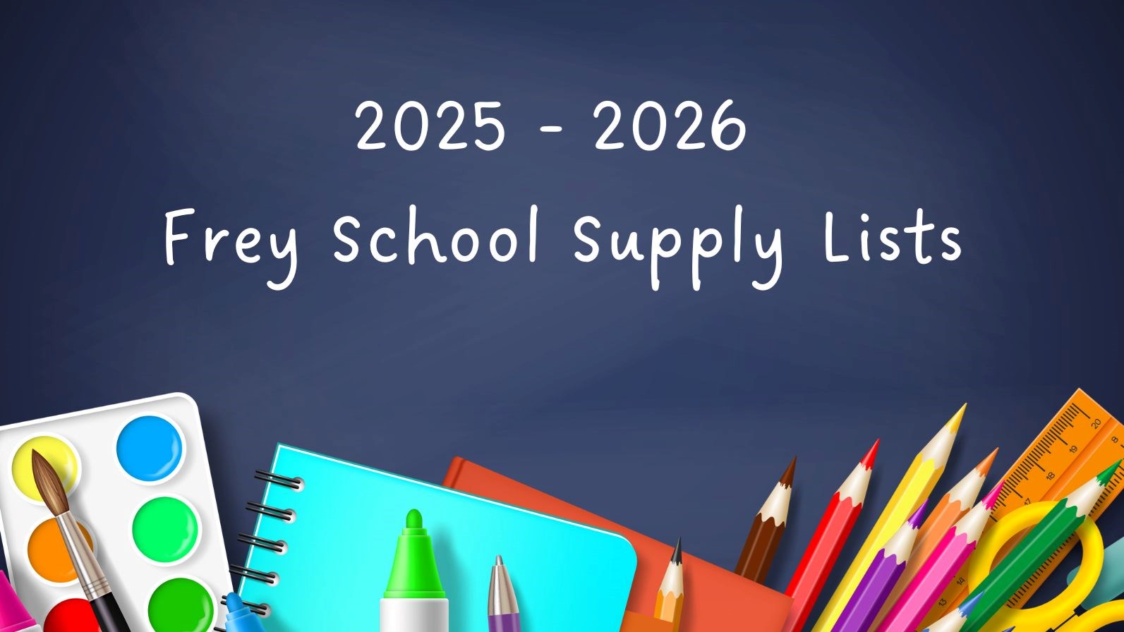 2025-26 School Supply Lists